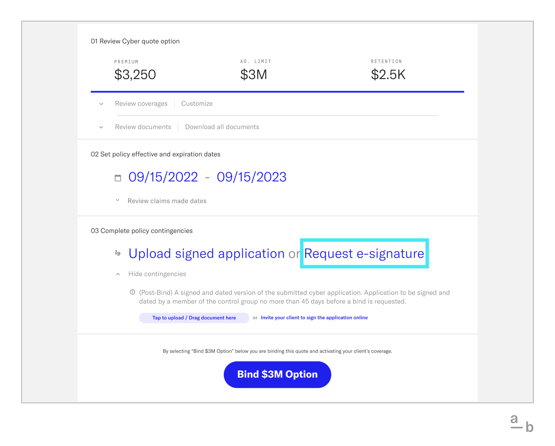 How to Bind a Policy on the Broker Platform | At-Bay