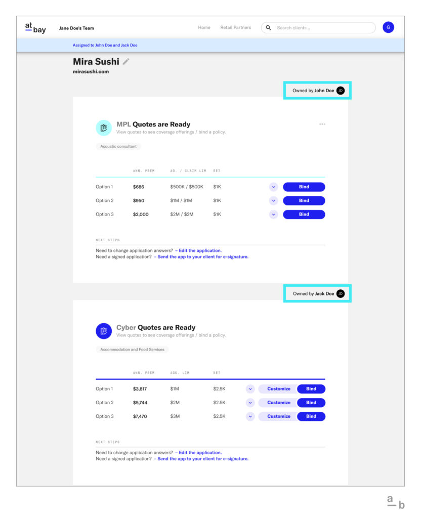 How to Use Team View on the Broker Platform | At-Bay