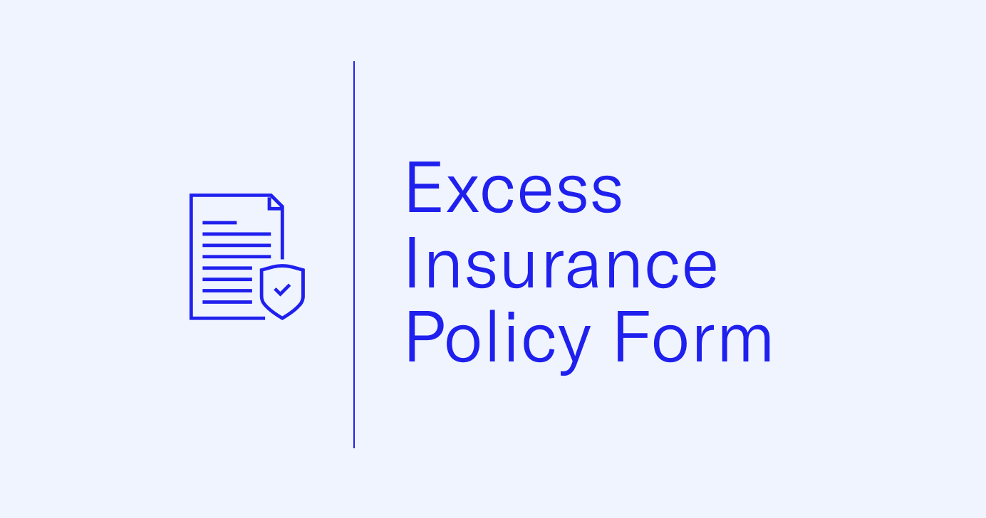 Excess Insurance Policy Form | At-Bay