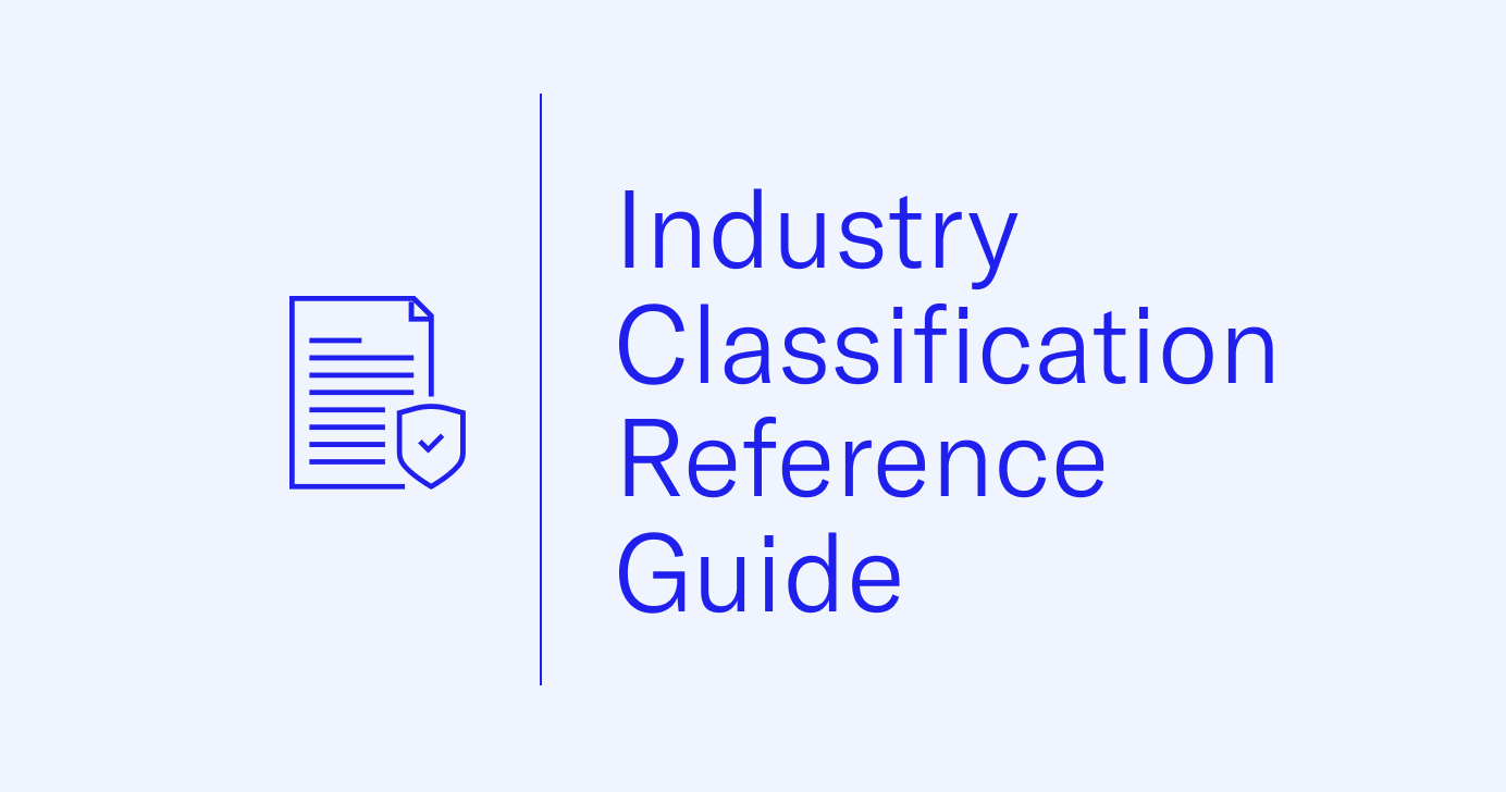 Industry Classification Reference Guide | At-Bay
